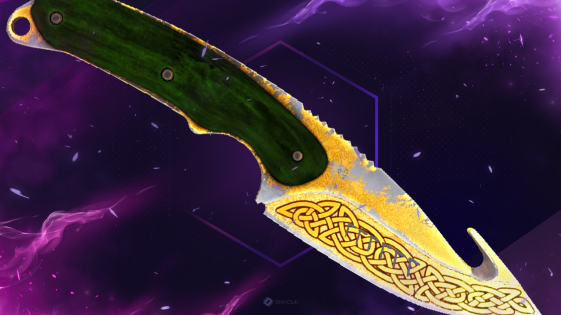 Gut Knife | Lore | Well-Worn | StatTrak