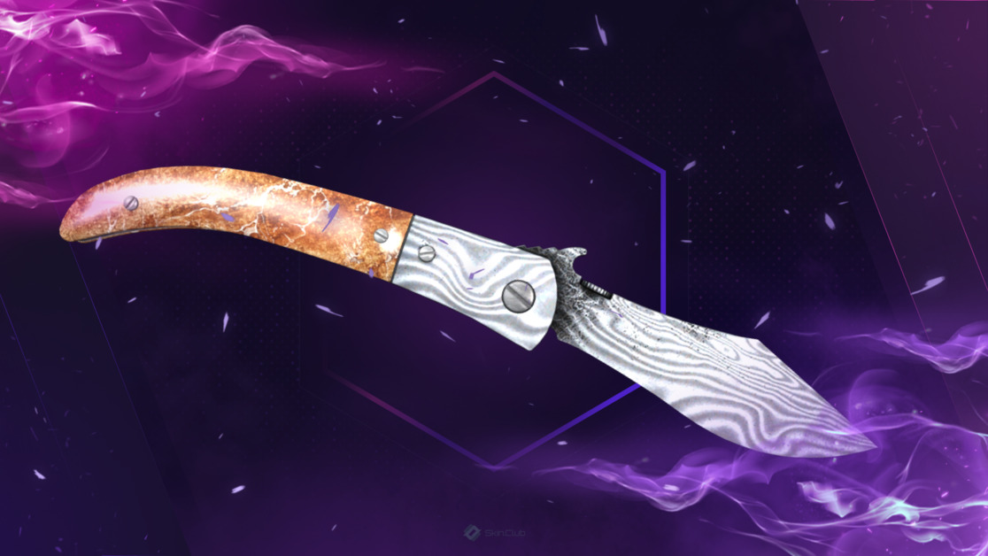 Navaja Knife | Damascus Steel | Field-Tested