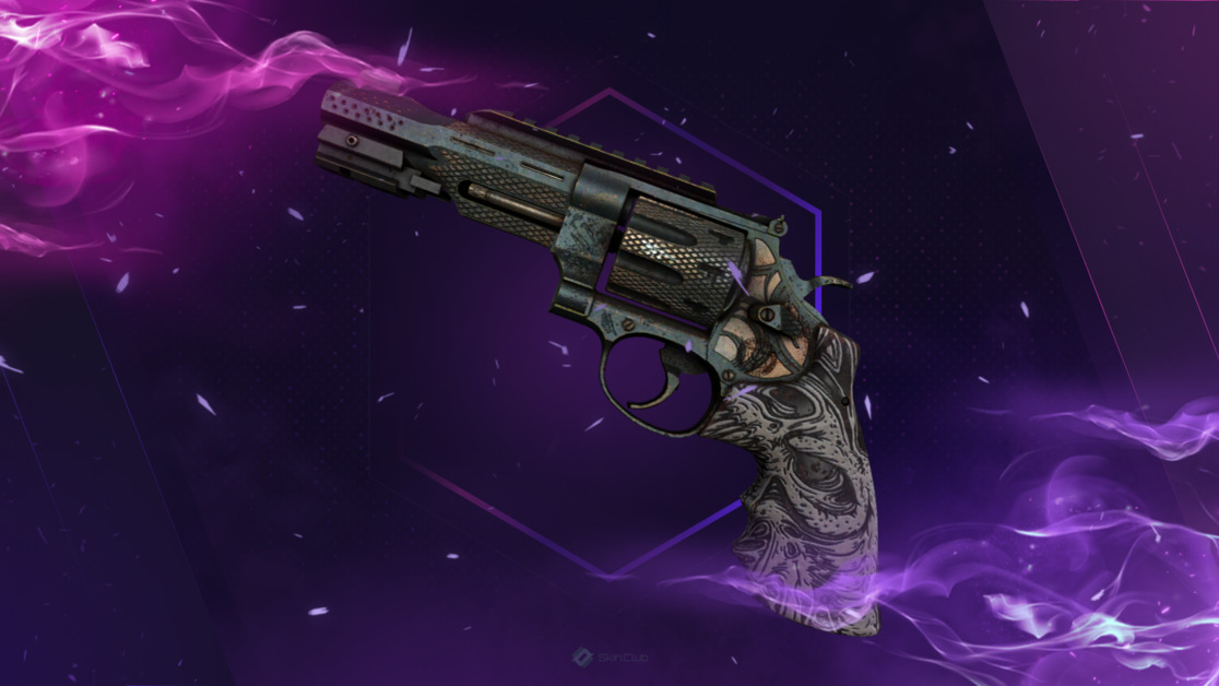 R8 Revolver | Bone Forged | Well-Worn