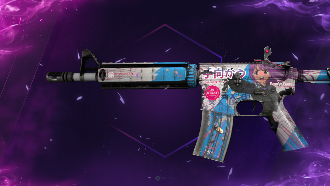 M4A4 | Temukau | Battle-Scarred