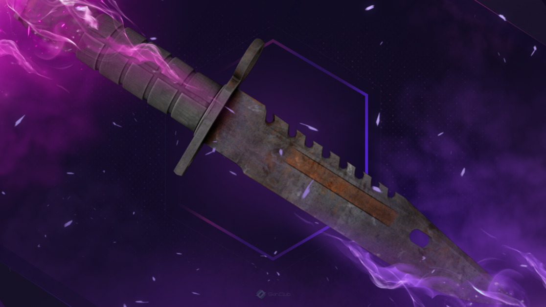 M9 Bayonet | Rust Coat | Battle-Scarred