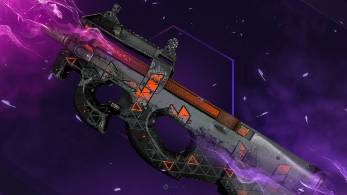 P90 | Trigon | Battle-Scarred