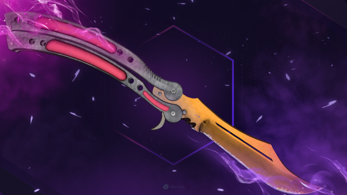 Butterfly Knife | Fade | Minimal Wear