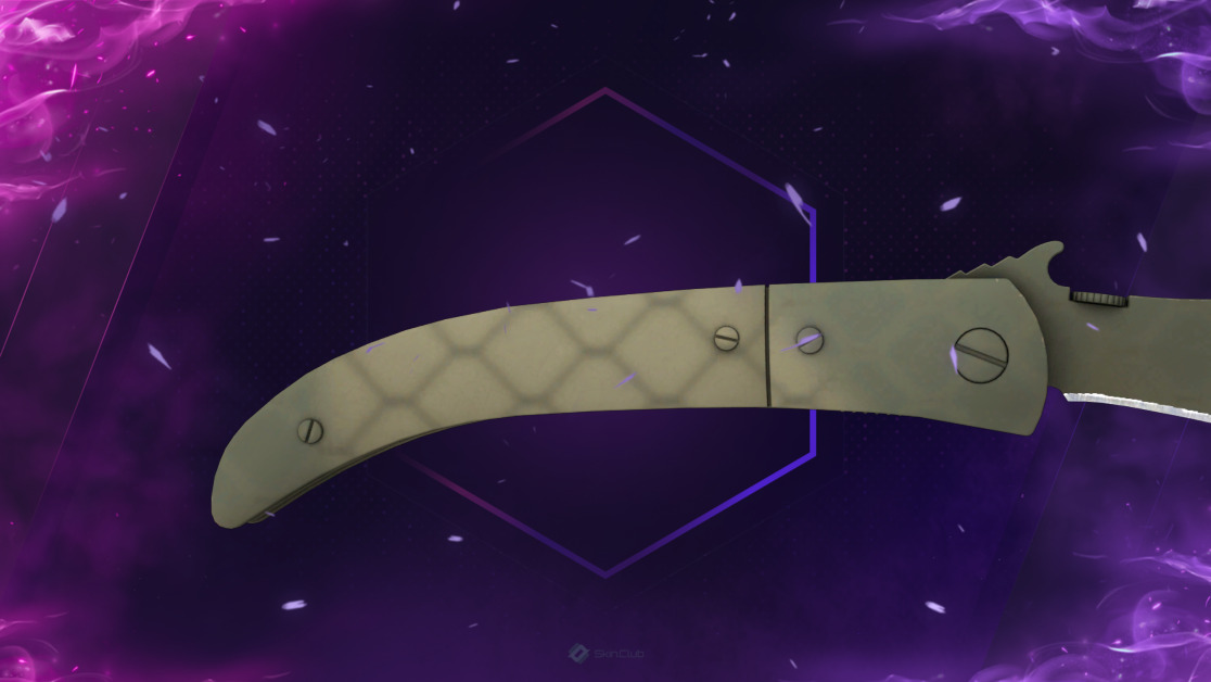 Navaja Knife | Safari Mesh | Minimal Wear