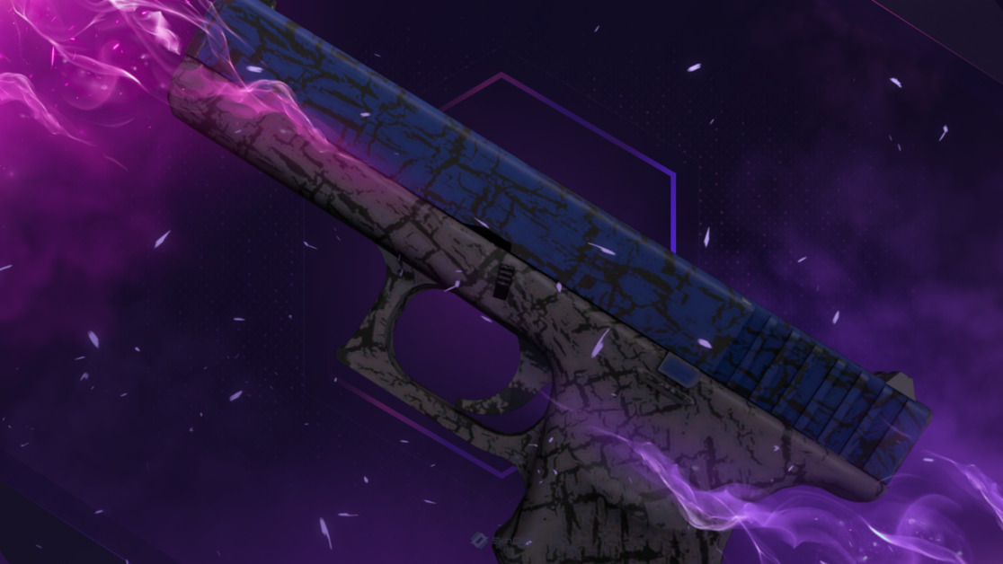 Glock-18 | Blue Fissure | Field-Tested