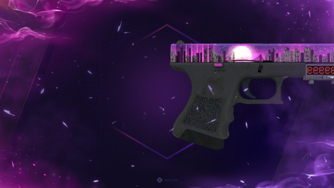 Glock-18 | Moonrise | Minimal Wear | StatTrak