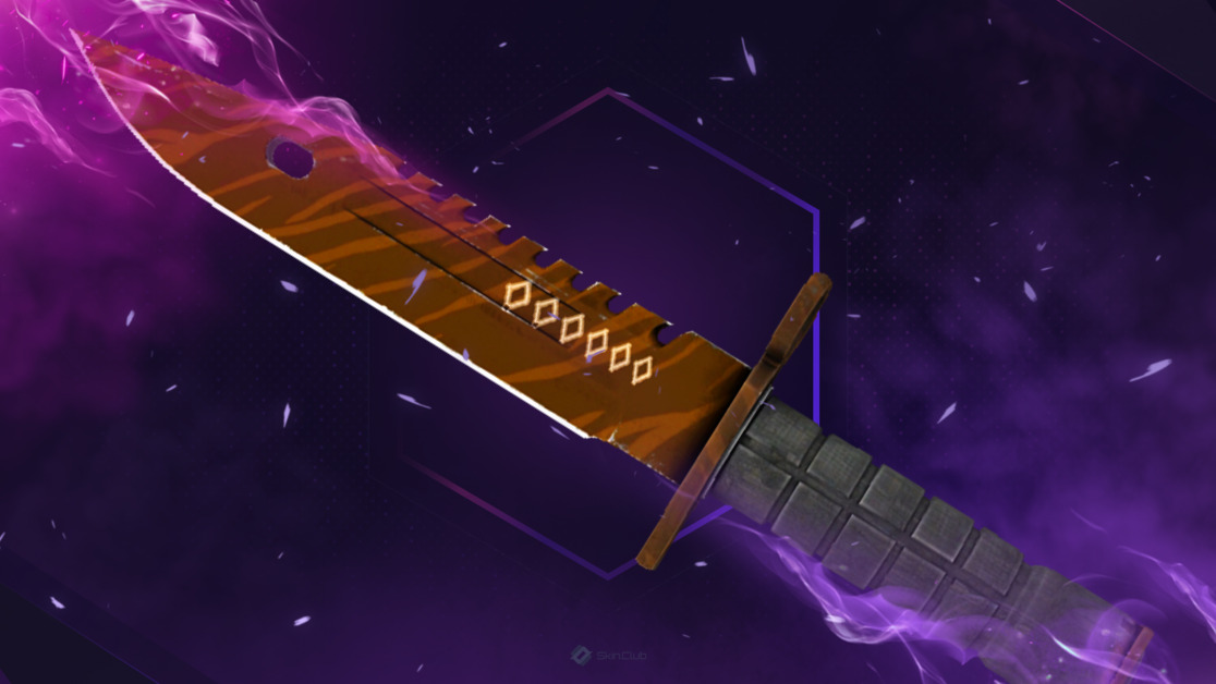 M9 Bayonet | Tiger Tooth | Minimal Wear | StatTrak