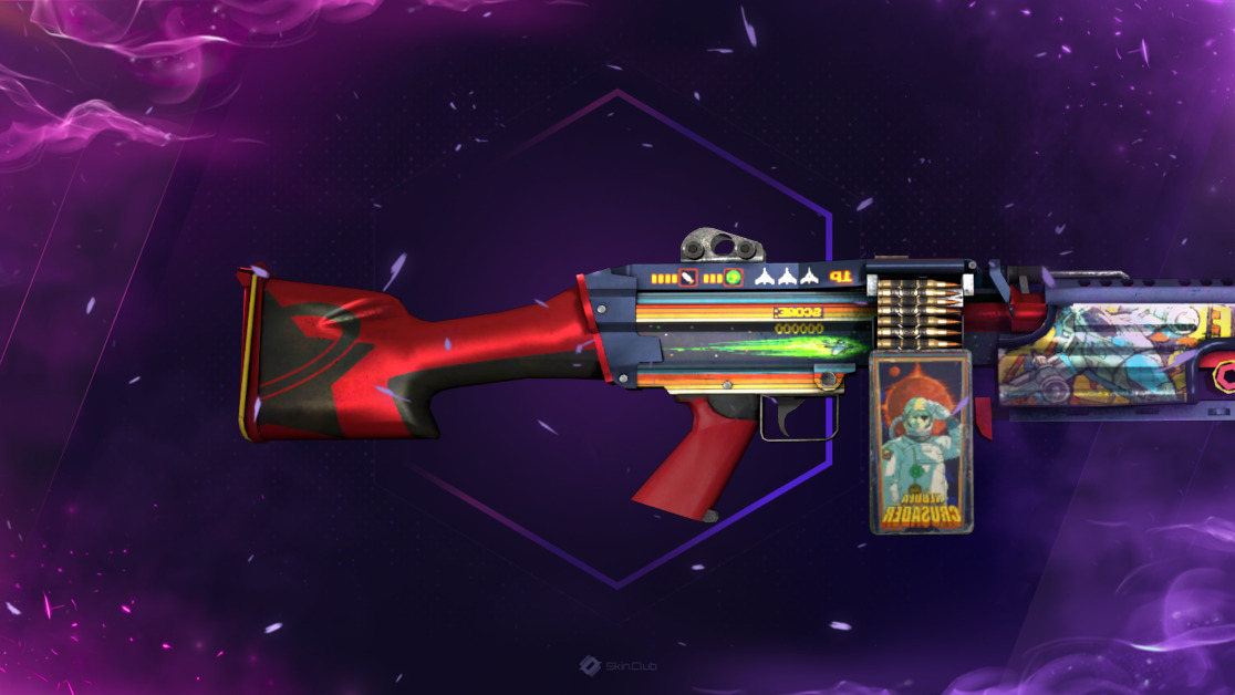 M249 | Nebula Crusader | Field-Tested