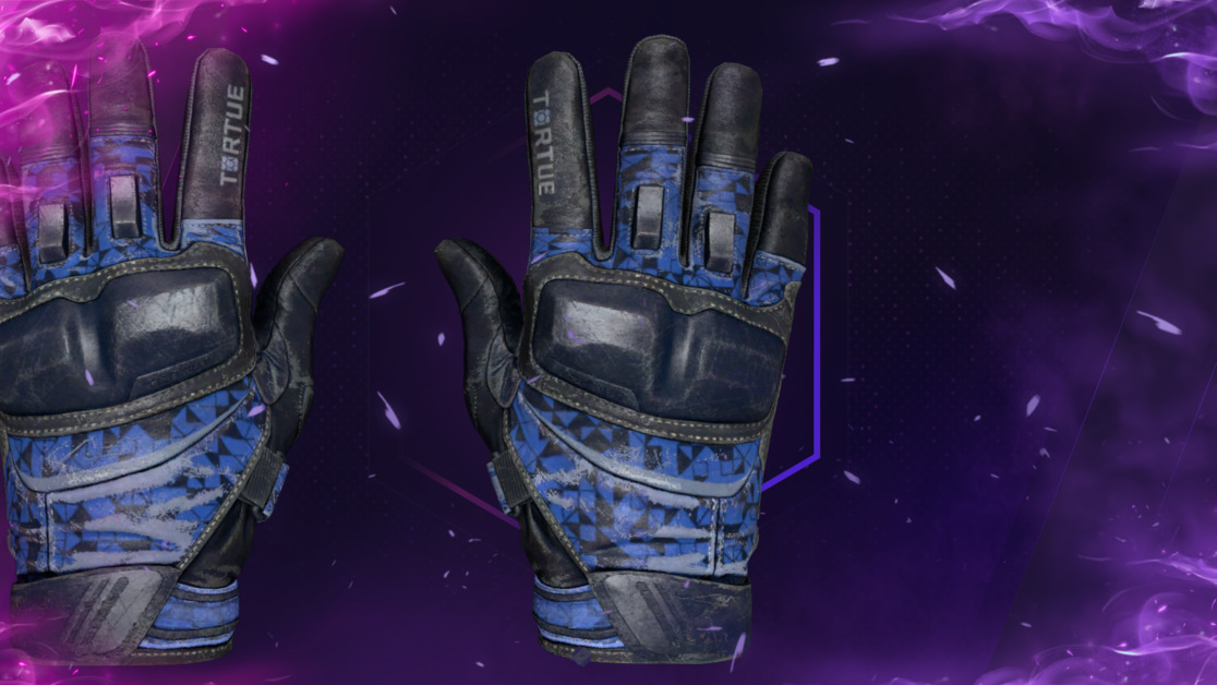 Moto Gloves | Polygon | Battle-Scarred