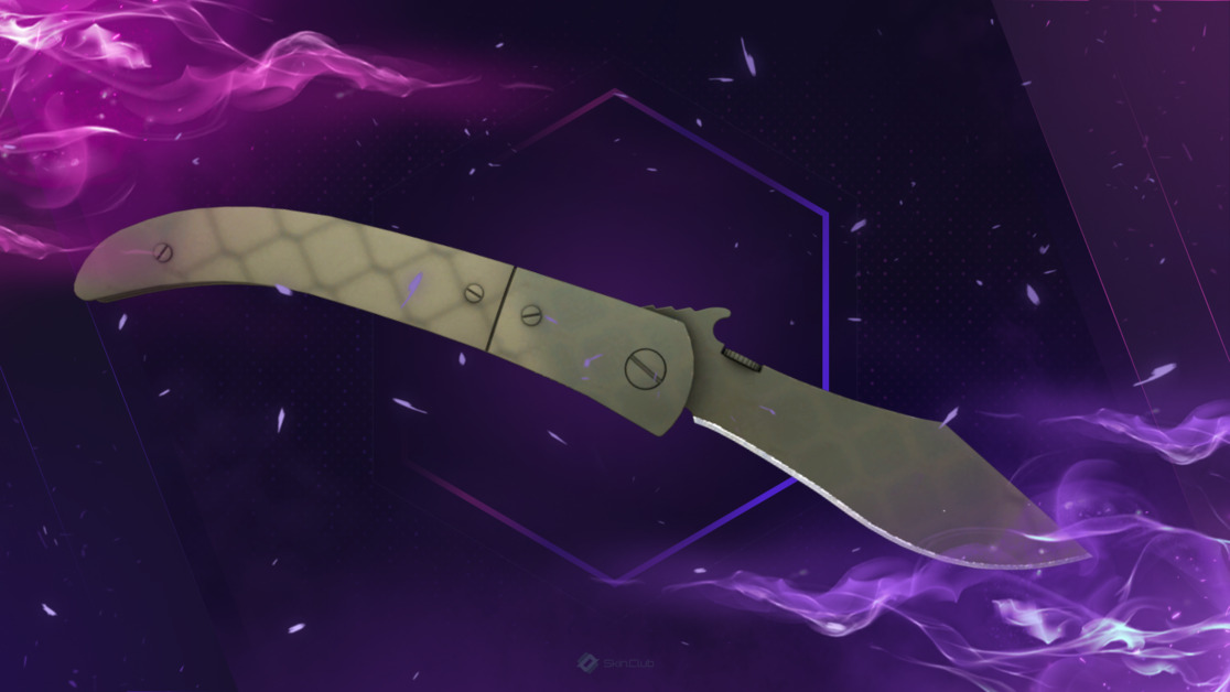 Navaja Knife | Safari Mesh | Minimal Wear