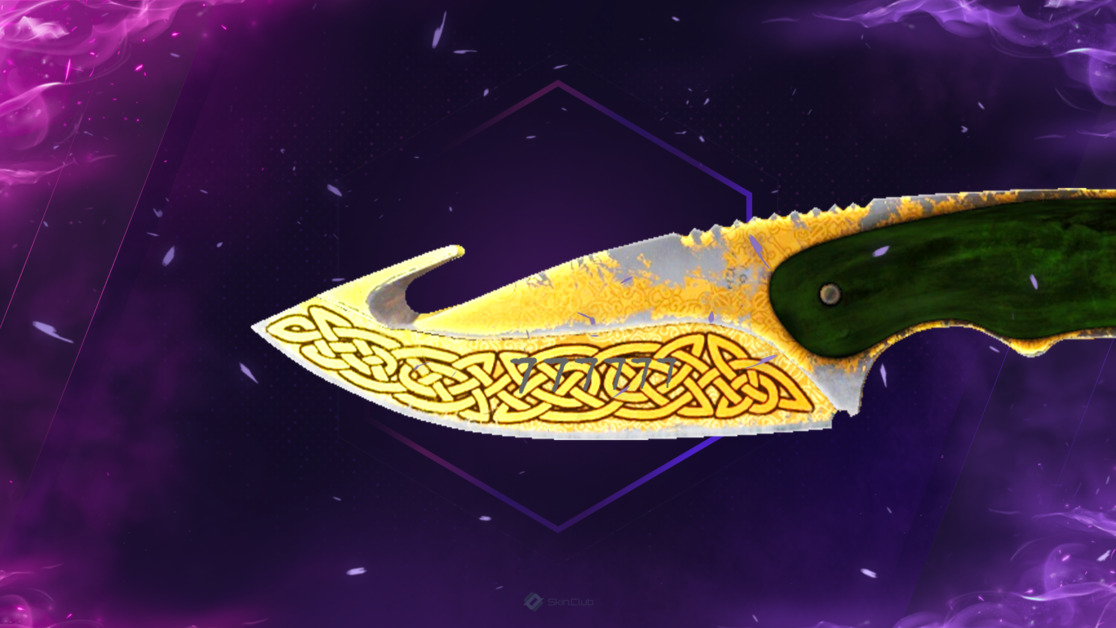 Gut Knife | Lore | Well-Worn | StatTrak