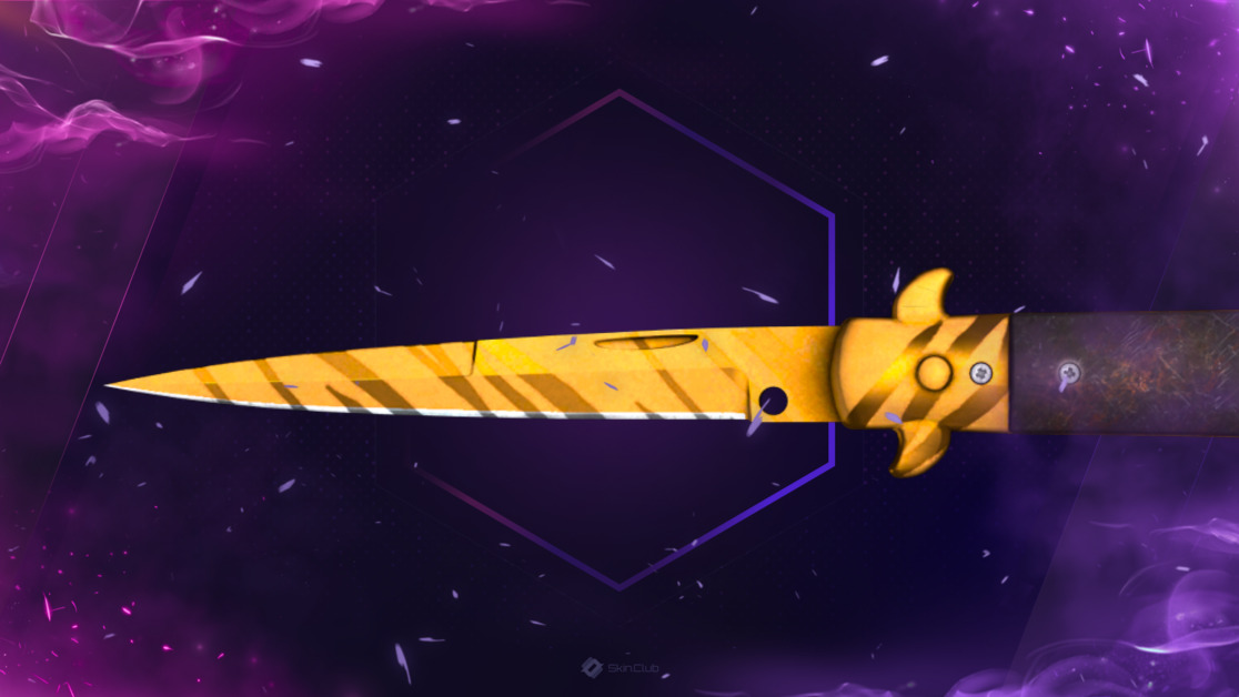 Stiletto Knife | Tiger Tooth | Factory New