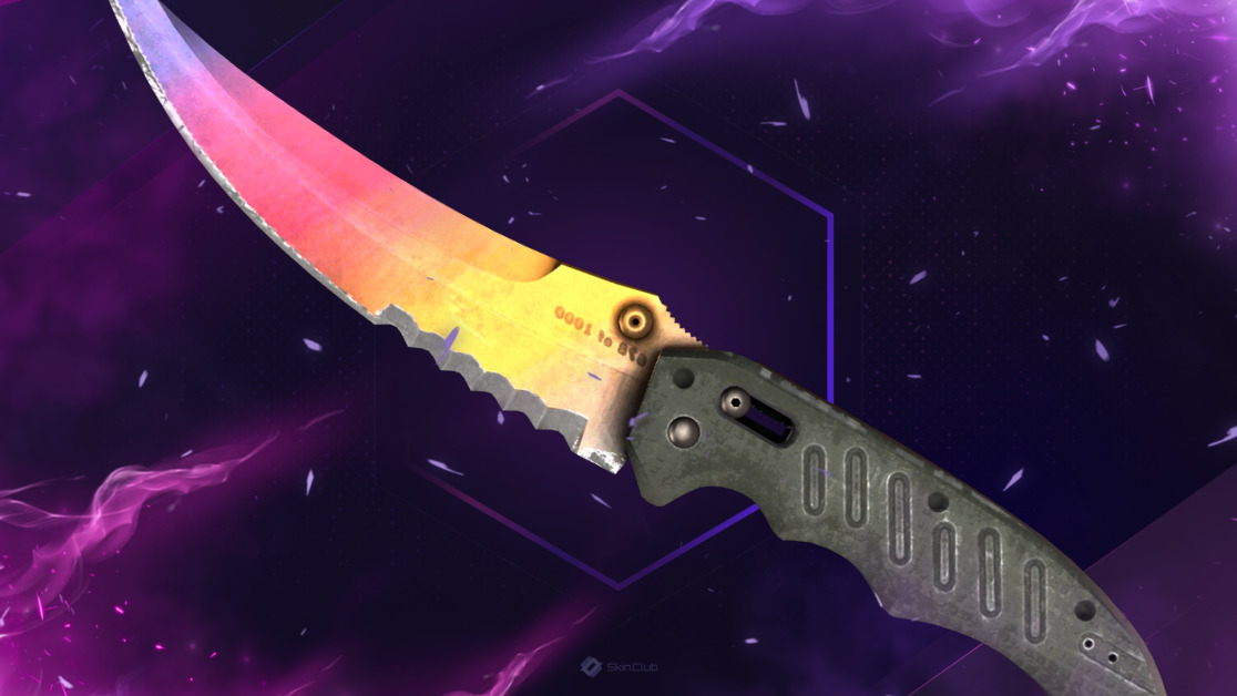 Flip Knife | Fade | Minimal Wear