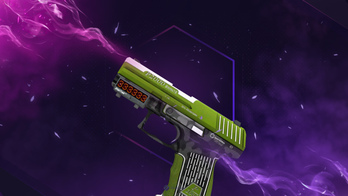 P2000 | Turf | Well-Worn | StatTrak