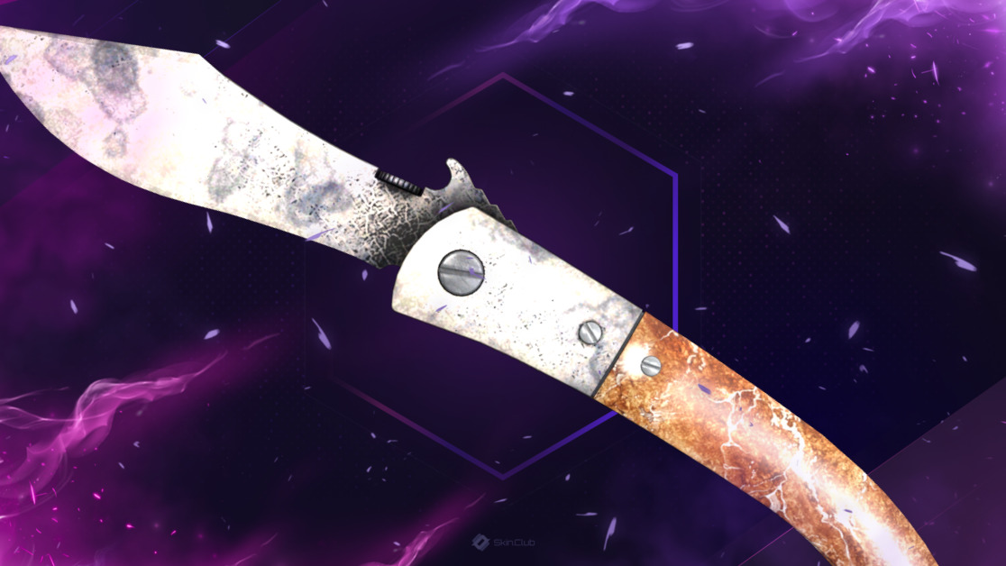 Navaja Knife | Stained | Well-Worn