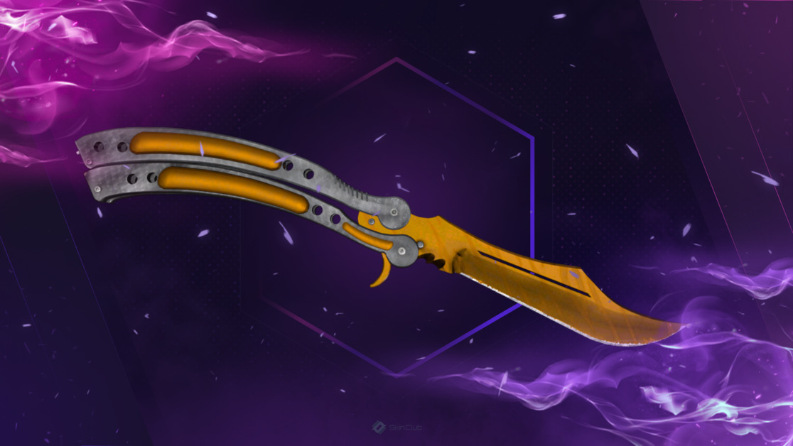 Butterfly Knife | Tiger Tooth | Factory New