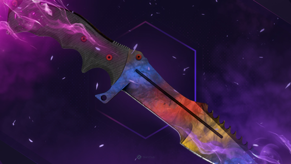 Huntsman Knife | Marble Fade | Factory New