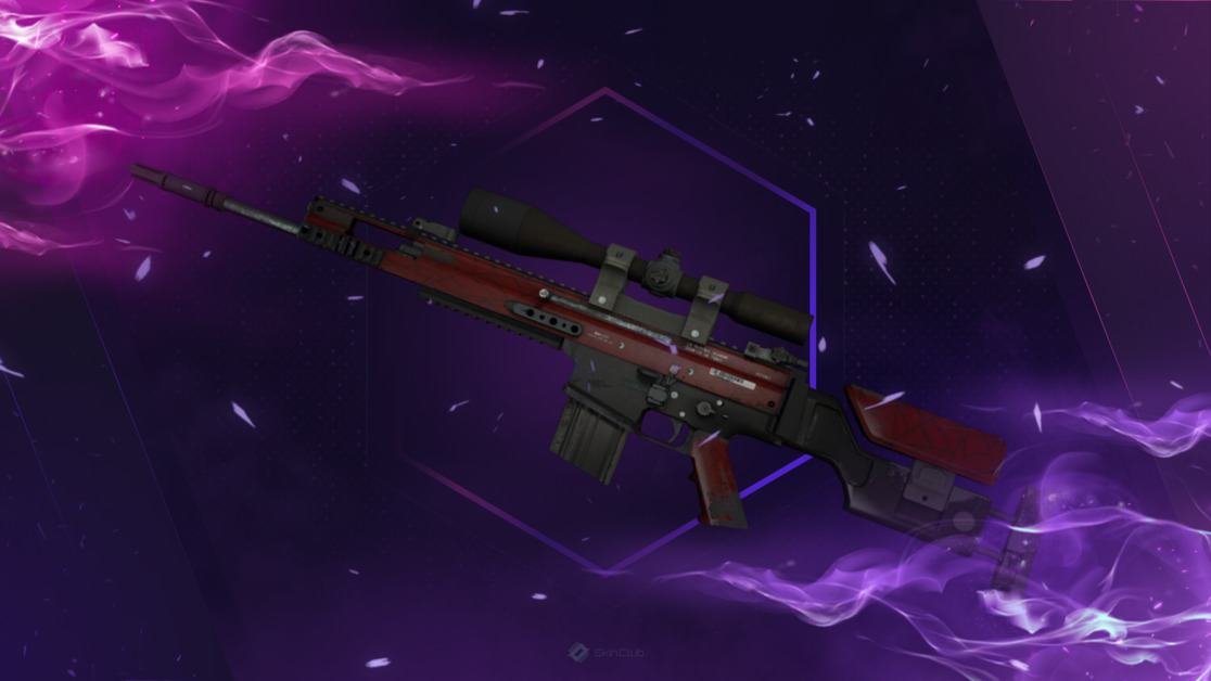 SCAR-20 | Crimson Web | Field-Tested