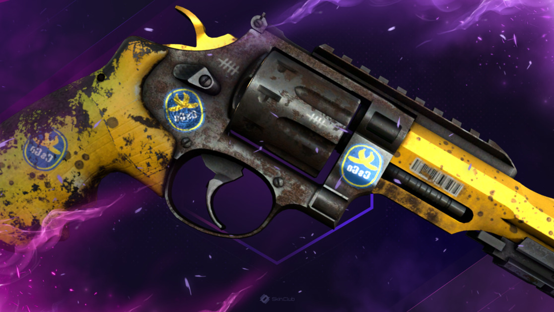 R8 Revolver | Banana Cannon | Well-Worn