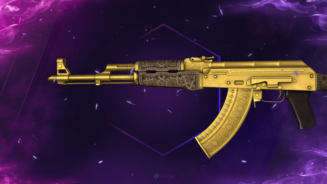 AK-47 | Gold Arabesque | Field-Tested