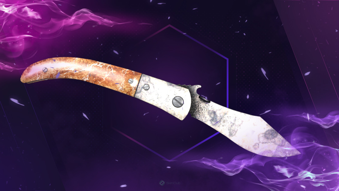 Navaja Knife | Stained | Well-Worn
