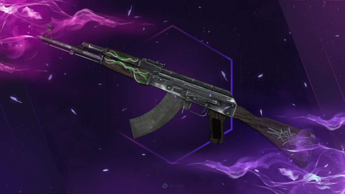 AK-47 | Emerald Pinstripe | Factory New