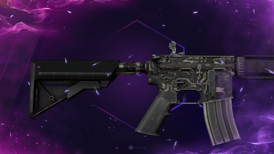 M4A4 | Mainframe | Battle-Scarred