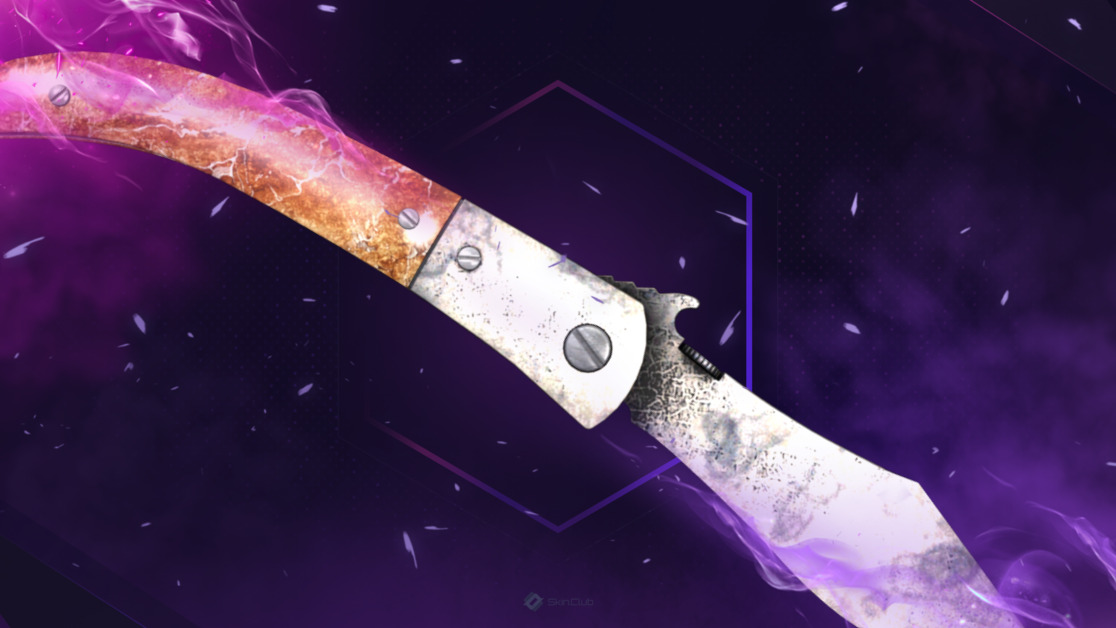 Navaja Knife | Stained | Minimal Wear