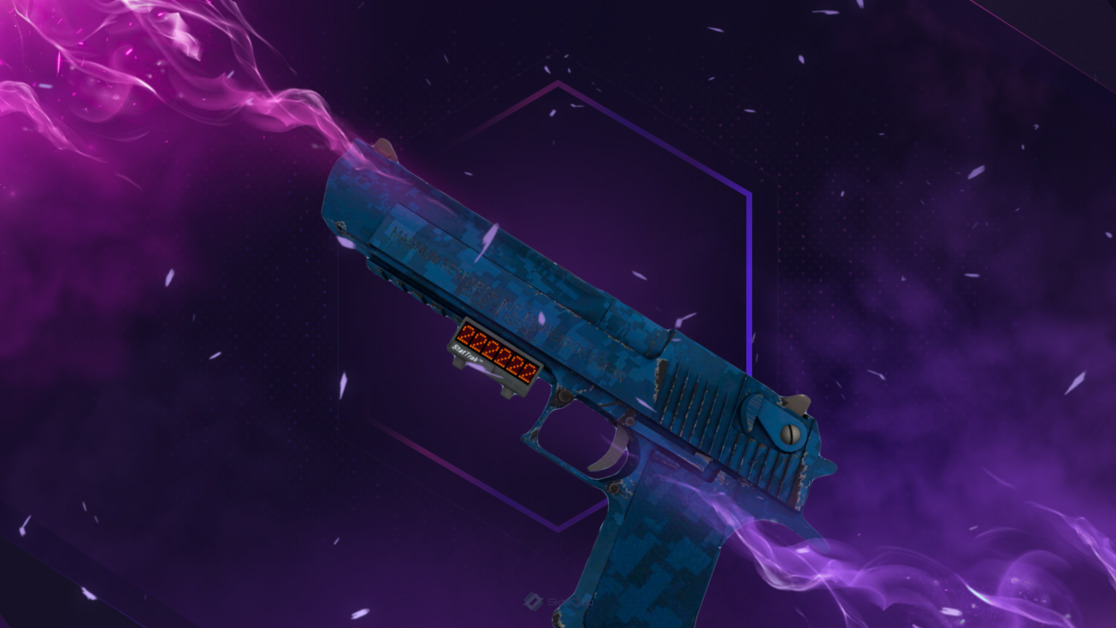 Desert Eagle | Cobalt Disruption | Minimal Wear | StatTrak