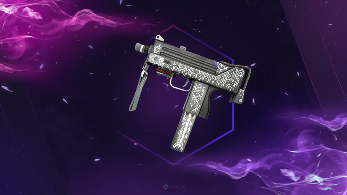 MAC-10 | Whitefish | Battle-Scarred | StatTrak