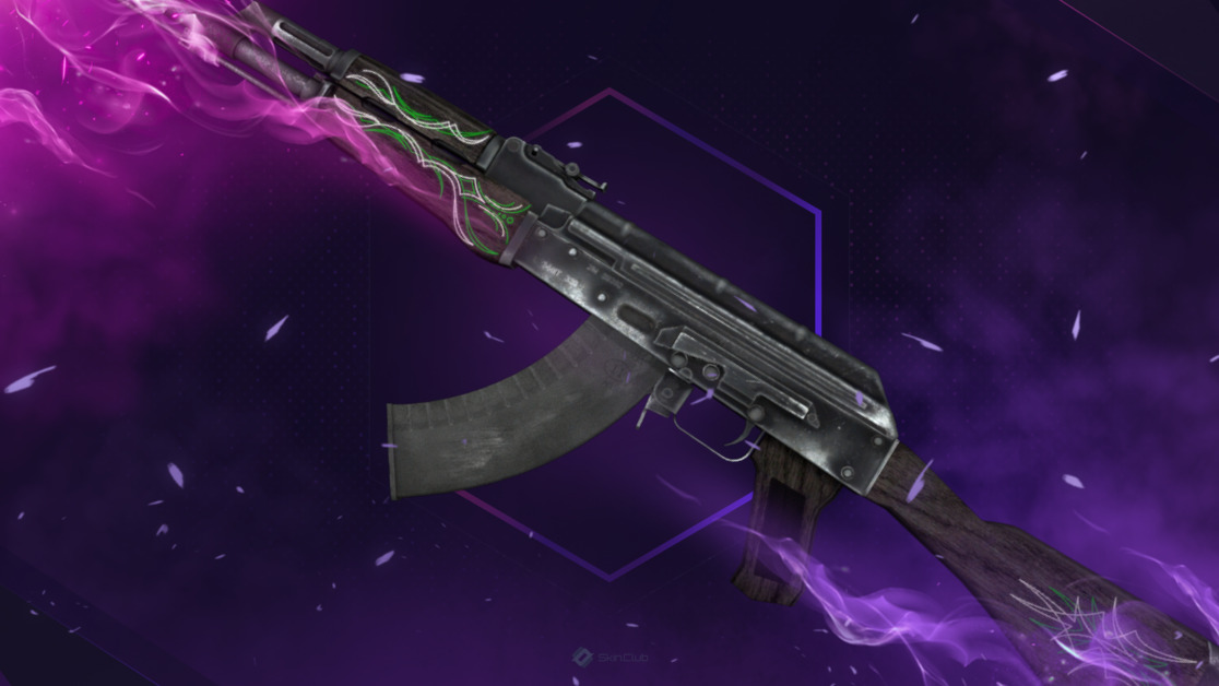 AK-47 | Emerald Pinstripe | Factory New