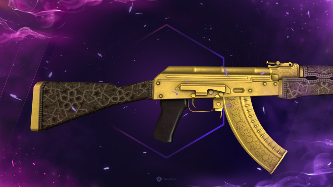 AK-47 | Gold Arabesque | Field-Tested
