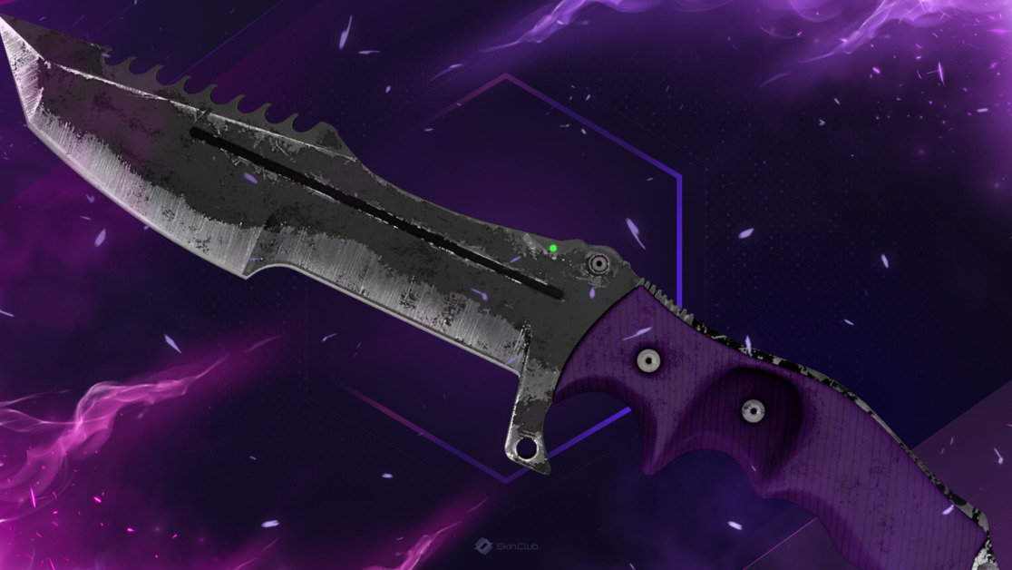Huntsman Knife | Ultraviolet | Well-Worn