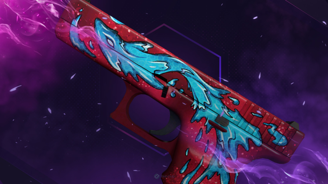 Glock-18 | Water Elemental | Factory New