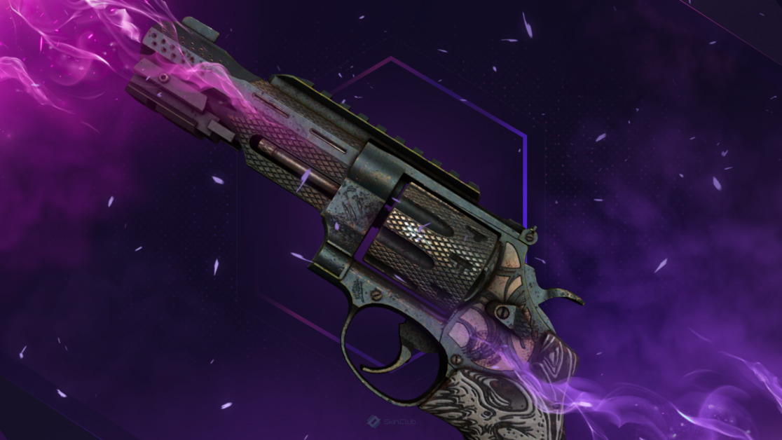 R8 Revolver | Bone Forged | Well-Worn