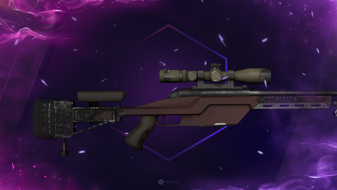 SSG 08 | Red Stone | Field-Tested