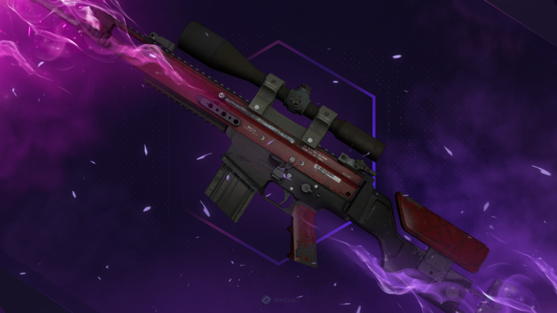 SCAR-20 | Crimson Web | Field-Tested