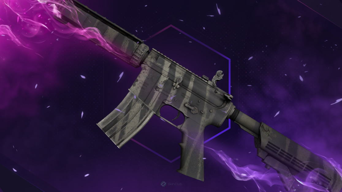 M4A4 | Faded Zebra | Factory New