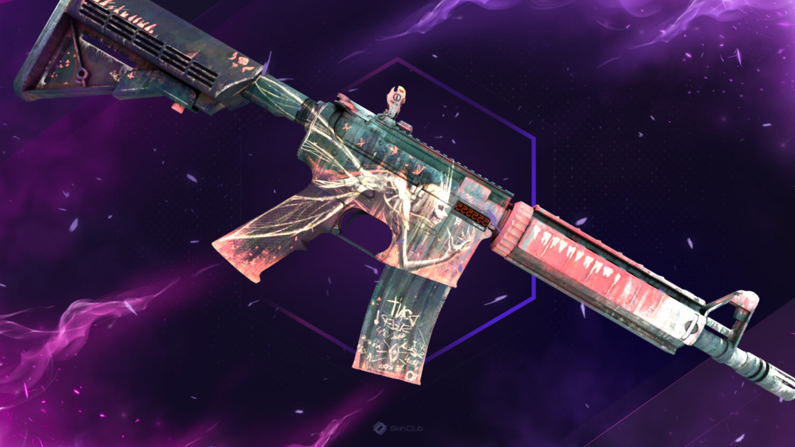 M4A4 | Tooth Fairy | Minimal Wear | StatTrak