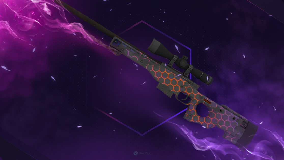 AWP | Electric Hive | Well-Worn | StatTrak