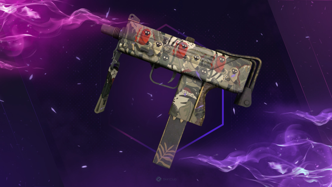 MAC-10 | Monkeyflage | Minimal Wear