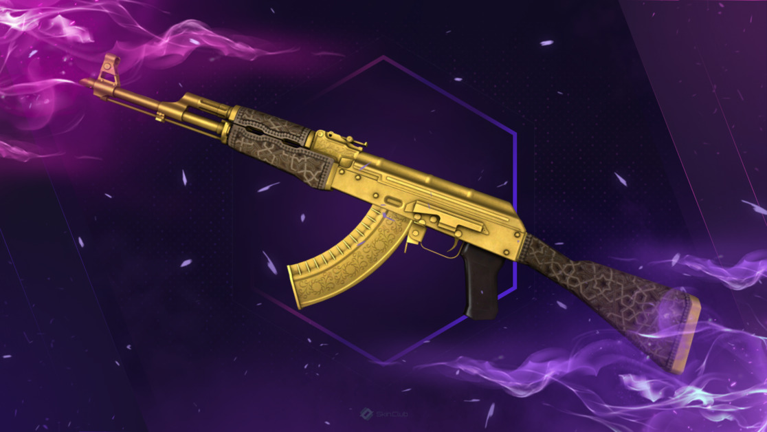 AK-47 | Gold Arabesque | Field-Tested