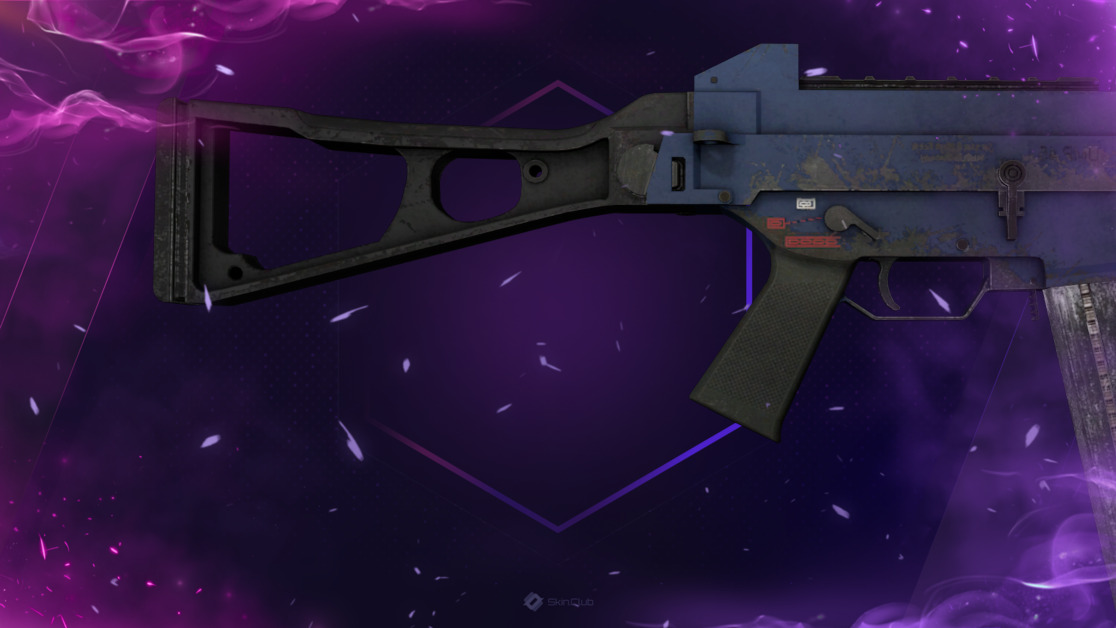 UMP-45 | Indigo | Well-Worn