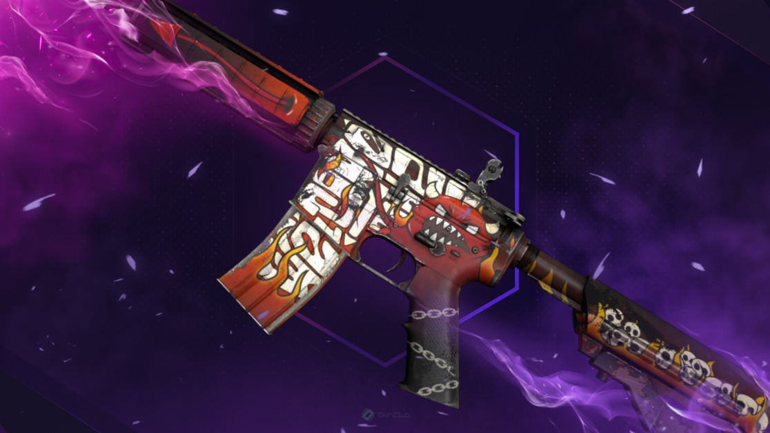 M4A4 | Hellfire | Field-Tested