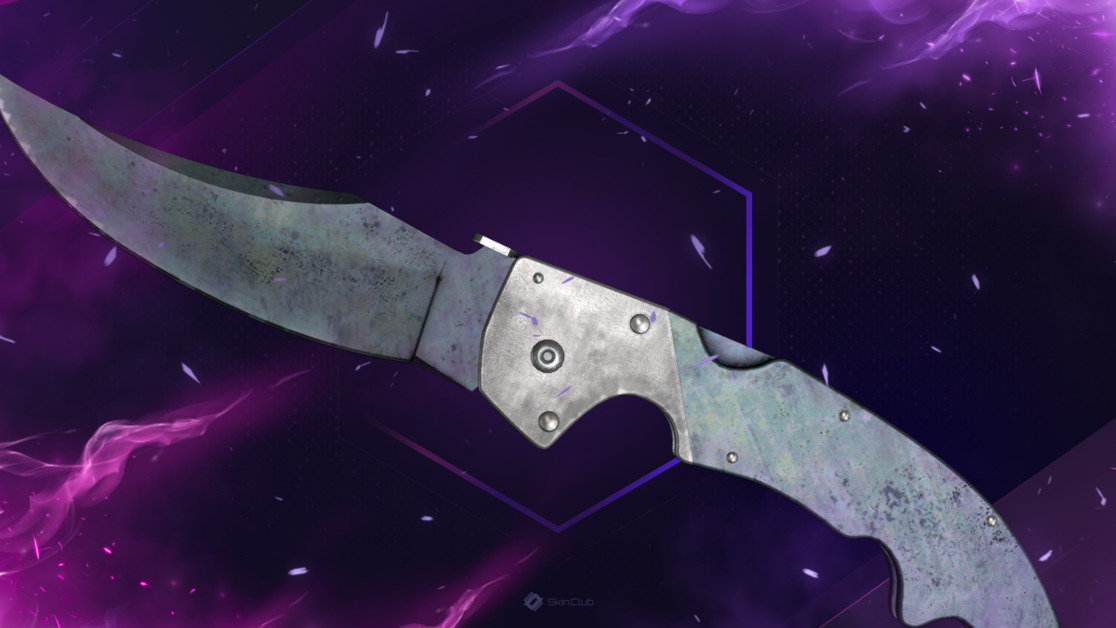 Falchion Knife | Blue Steel | Factory New