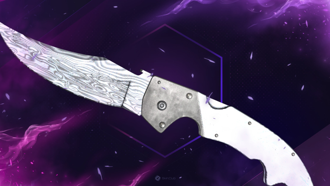 Falchion Knife | Damascus Steel | Factory New