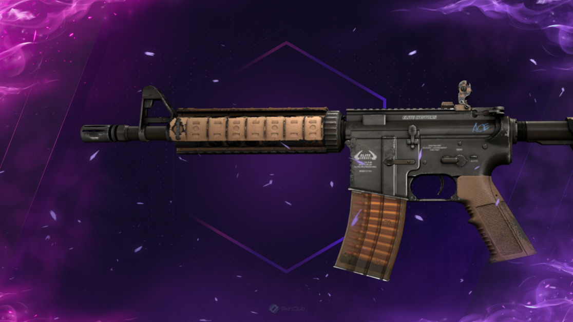 M4A4 | Poly Mag | Battle-Scarred