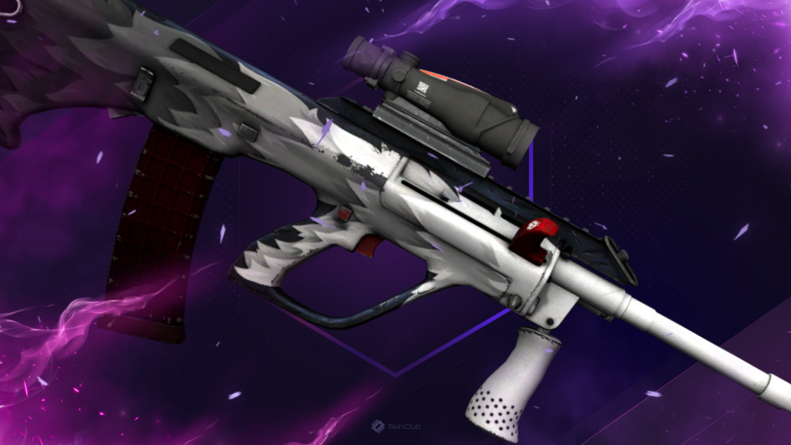 AUG | Arctic Wolf | Battle-Scarred