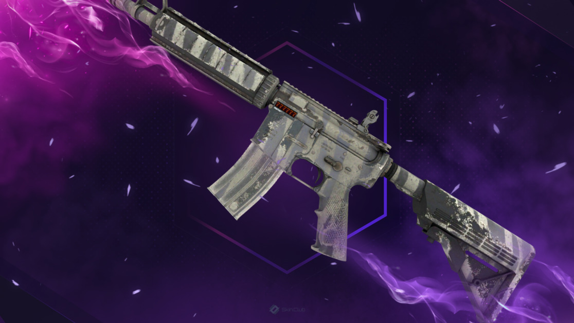 M4A4 | Faded Zebra | Field-Tested | StatTrak