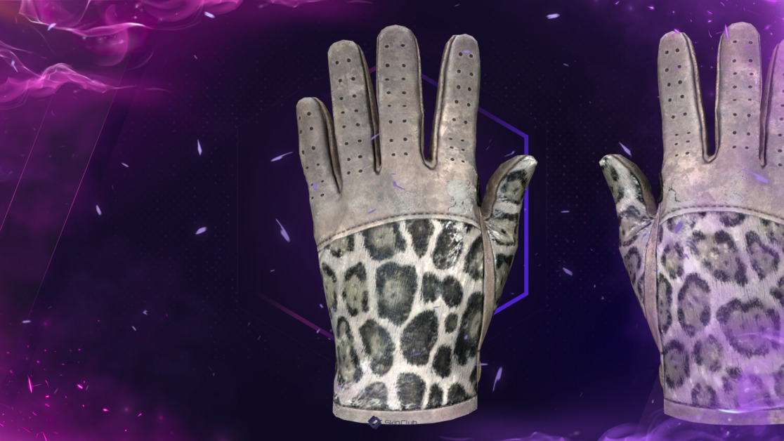 Driver Gloves | Snow Leopard | Well-Worn